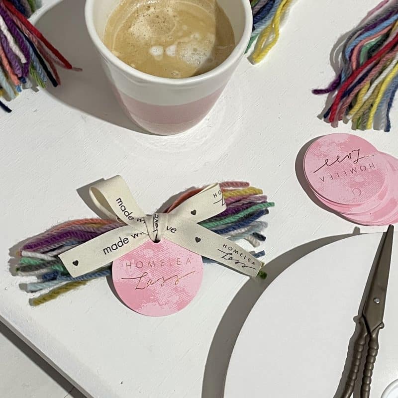 Sample of the Homelea Lass Yarn Colours — Homelea Lass